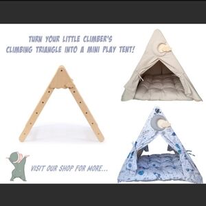 etsy | Toys | Folding Pikler Triangle With Ramp | Poshmark